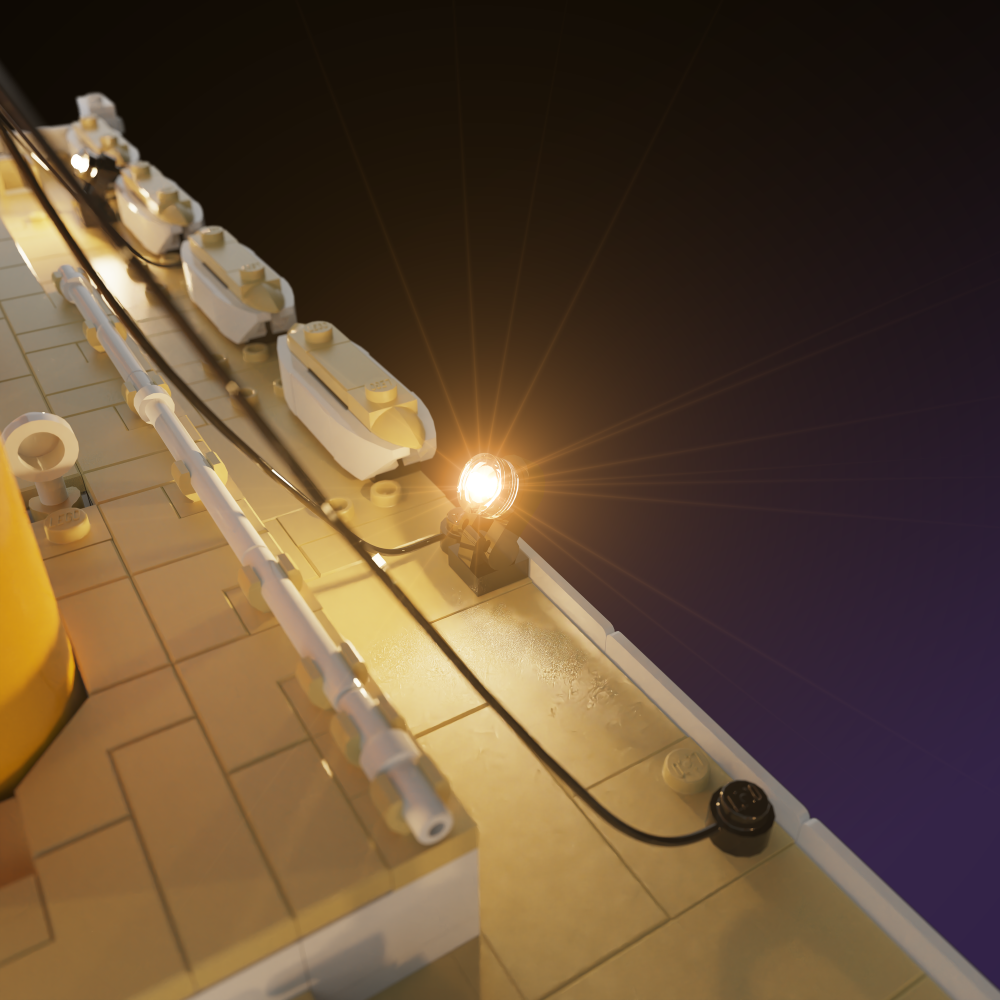 LMB 2.0 Light Kit for LEGO Titanic #10294 – Light My Bricks EU