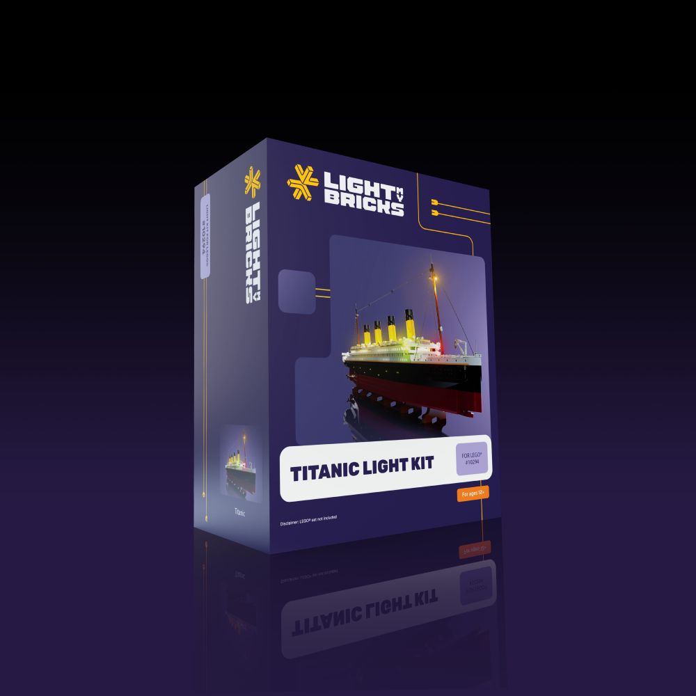 LMB 2.0 Light Kit for LEGO Titanic #10294 – Light My Bricks EU